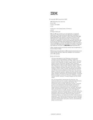 IBM CIO Summary 2009 | PDF | IT and Internet Support | Internet