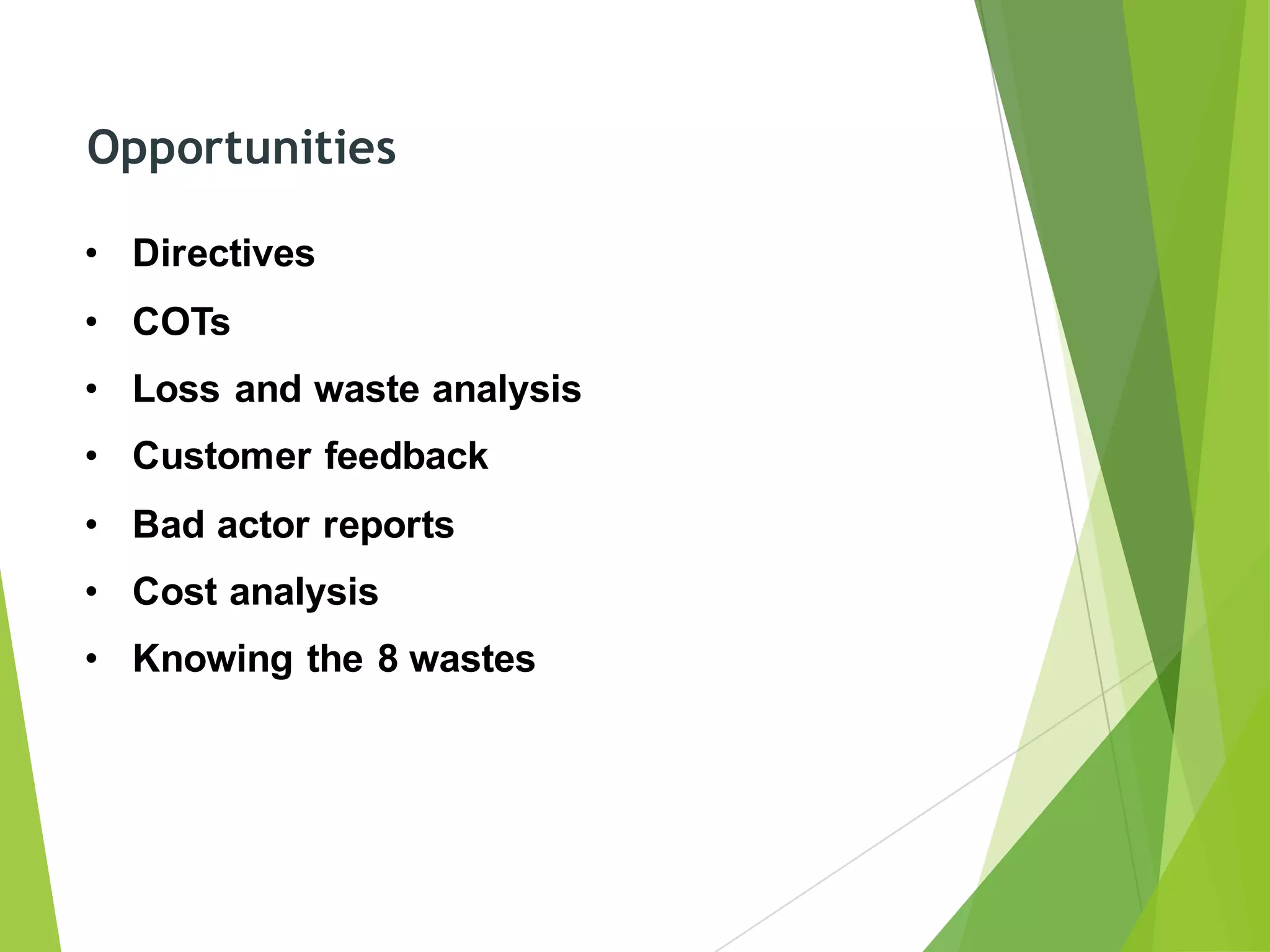 Lean Continuous Improvement Overview | PDF