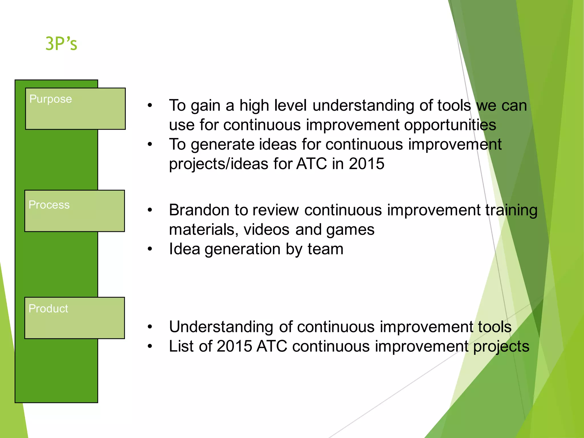 Lean Continuous Improvement Overview | PDF
