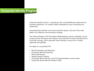 Corporate Identity Programme | PPT