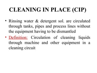 clean in place in dairy and food industry.pptx