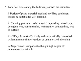 clean in place in dairy and food industry.pptx