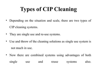 clean in place in dairy and food industry.pptx