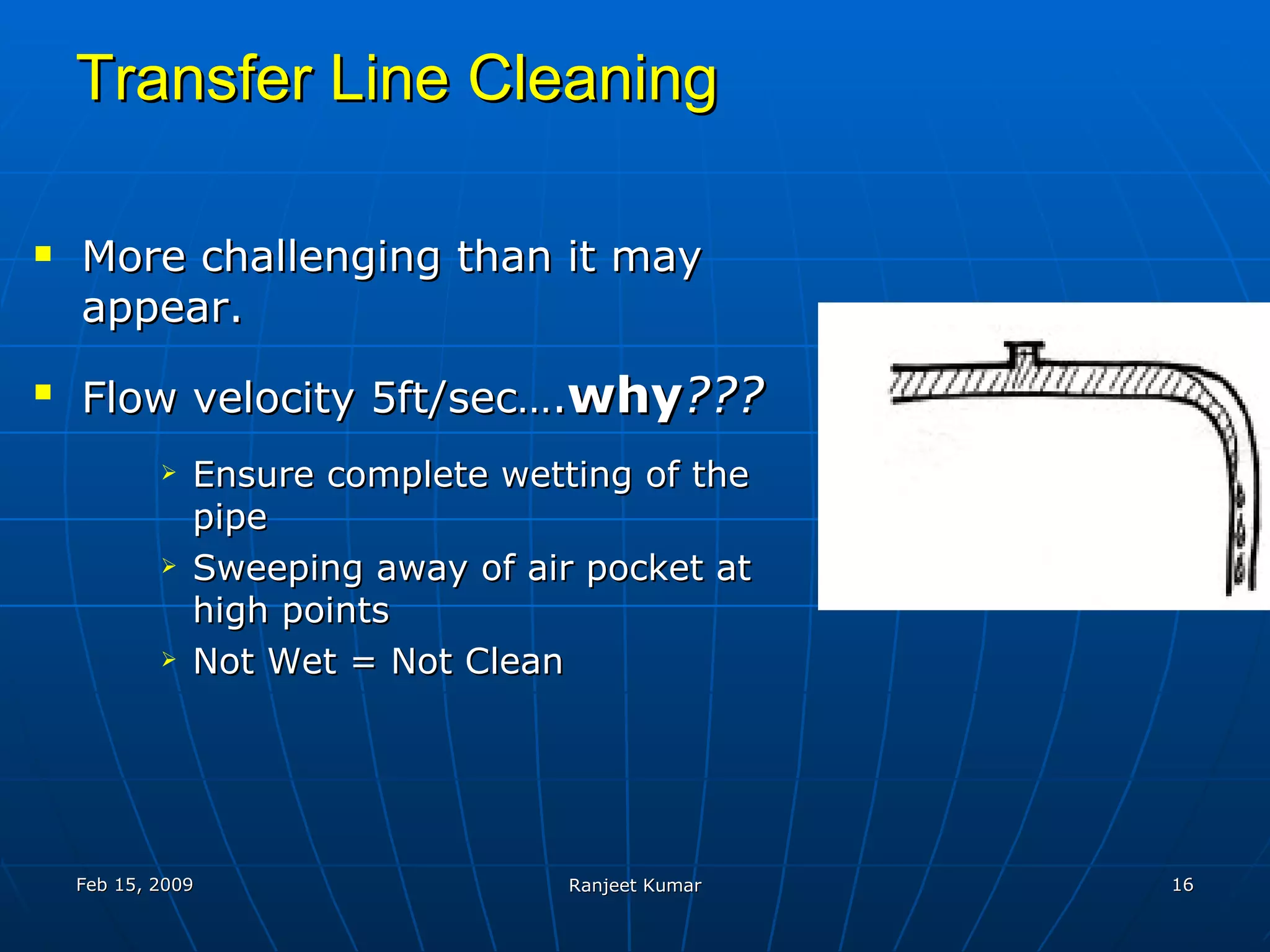 Clean In Place - Cycle Development | PPT