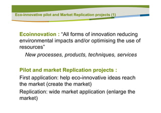 Cip Eco Innovation intro | PDF | Construction Industry | Industries
