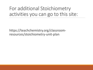 CIP-Section-2-Stoichiometry.ppt