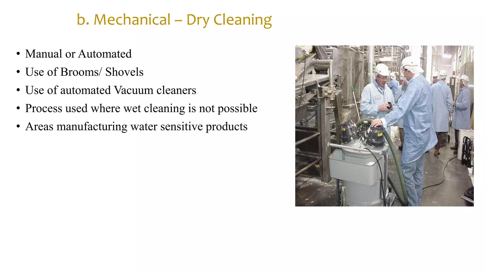 CIP and Manual cleaning | PPTX