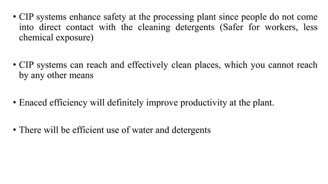 CIP and Manual cleaning | PPTX | Bath and Shower | Personal Care