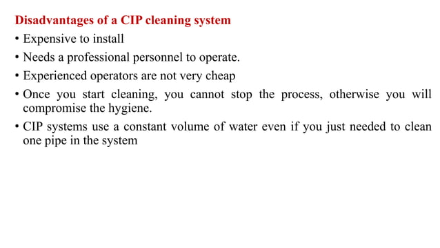 CIP and Manual cleaning | PPTX | Bath and Shower | Personal Care