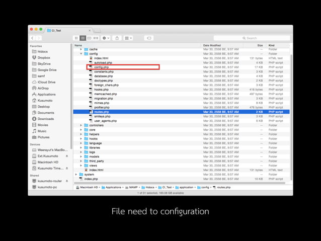 Codeigniter Training Part3 | PDF | Internet | Computing