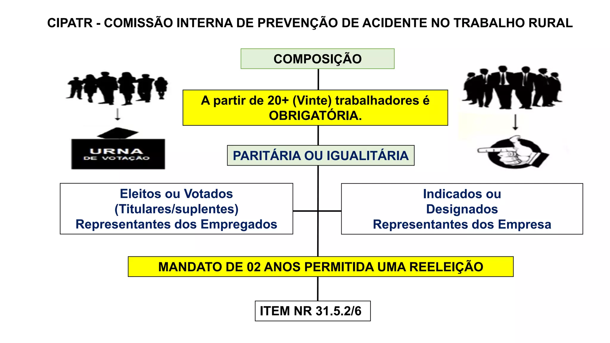 CIPATR - COMISSÃO INTERNA DE PREVENÇÃO DE ACIDENTE NO TRABALHO RURAL | PPT