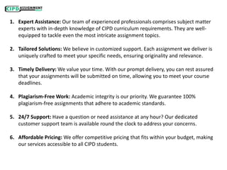 CIPD Assignment Help in China | PPTX | Education