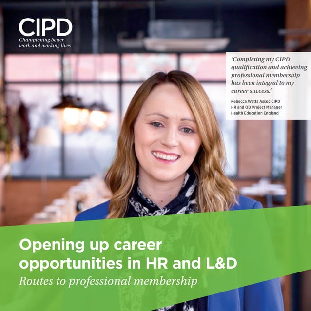 CIPD routes to professional membership brochure | PDF