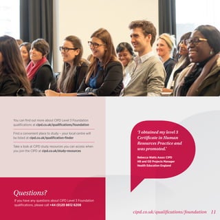 CIPD routes to professional membership brochure | PDF | Human Resources ...