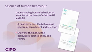 CIPD Introduction for level 3 CHRP course | PPTX