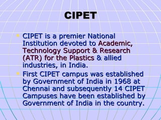 Cipet Profile | PPT