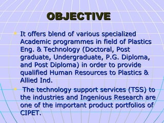 Cipet Profile | PPT