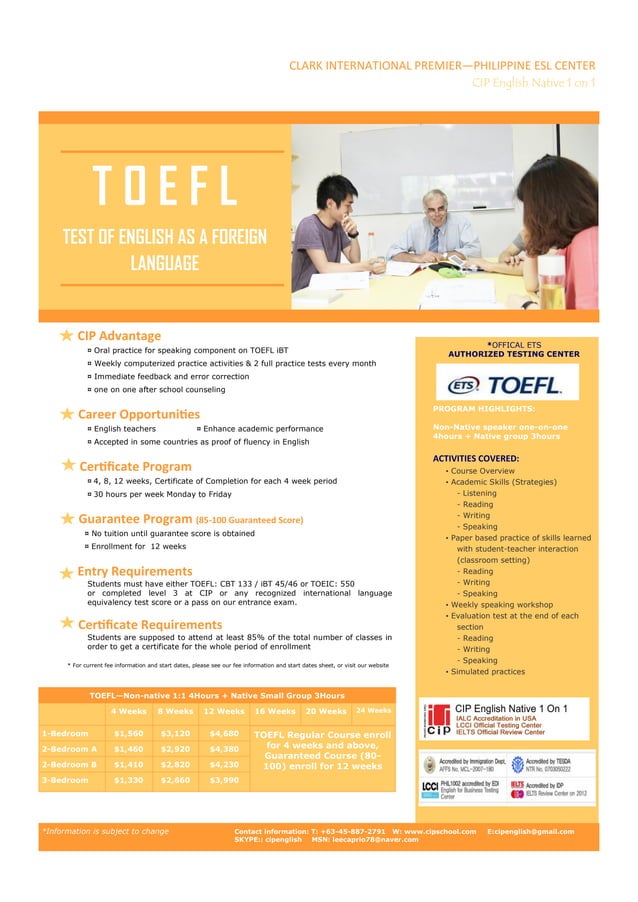 Cip Academy flyer | PDF