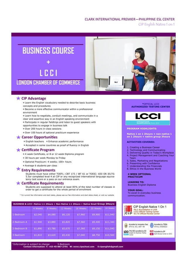 Cip Academy flyer | PDF