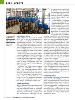 CIP article from food engineering magazine Jan 2015 | PDF