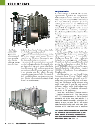 CIP article from food engineering magazine Jan 2015 | PDF
