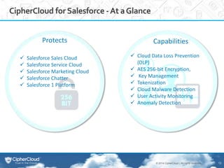 CipherCloud for Salesforce - Solution Overview | PPTX