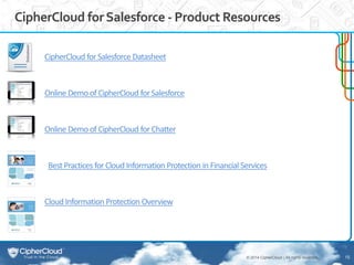 CipherCloud for Salesforce - Solution Overview | PPTX