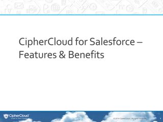 CipherCloud for Salesforce - Solution Overview | PPTX