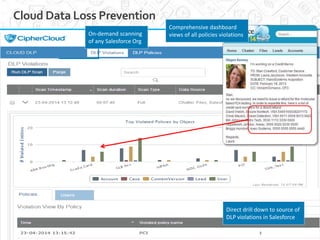 CipherCloud for Salesforce - Solution Overview | PPTX
