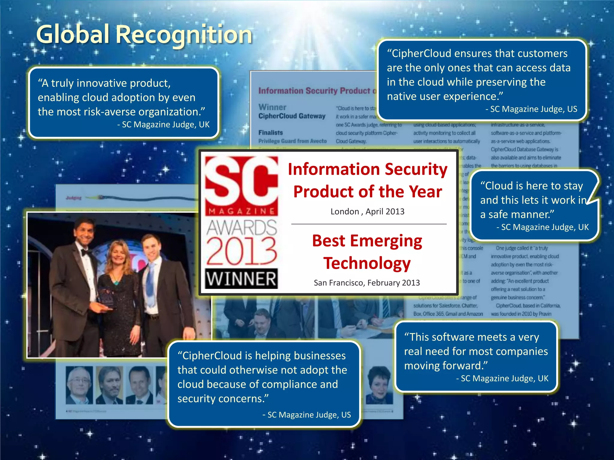 CipherCloud for Any App | PPTX