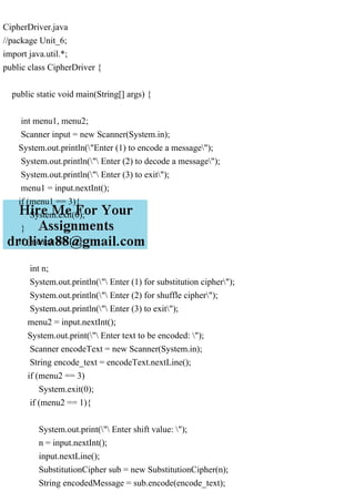 CipherDriver.javapackage Unit_6;import java.util.;public cl.pdf