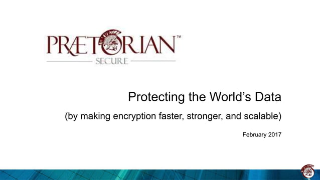 Preatorian Secure partners with Cipher loc - New Encryption Technology ...