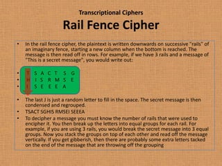 Ciphers and codes | PPTX