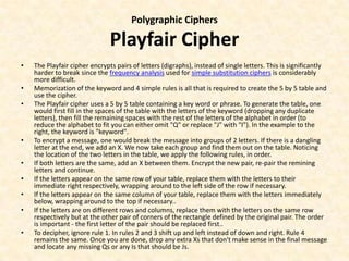 Ciphers and codes | PPTX