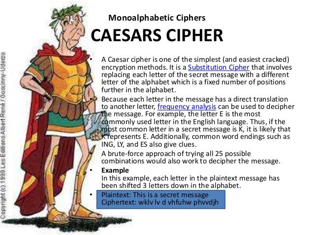 Ciphers and codes