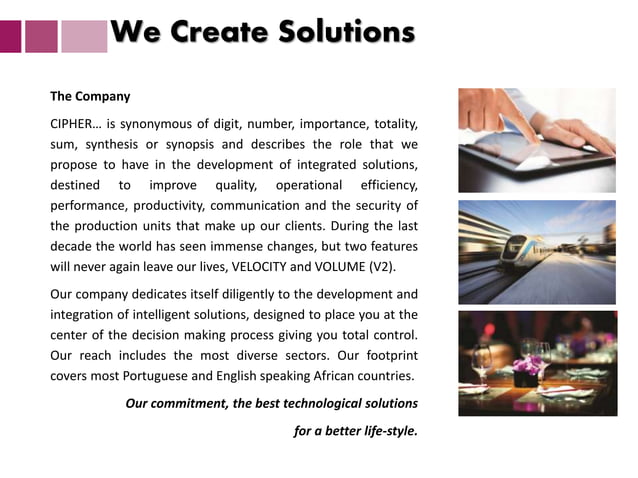 Ciphertech Corporate Presentation | PPT