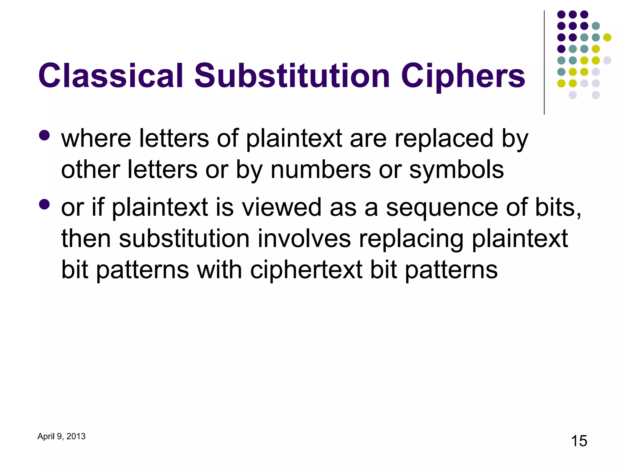 Cipher techniques | PPT