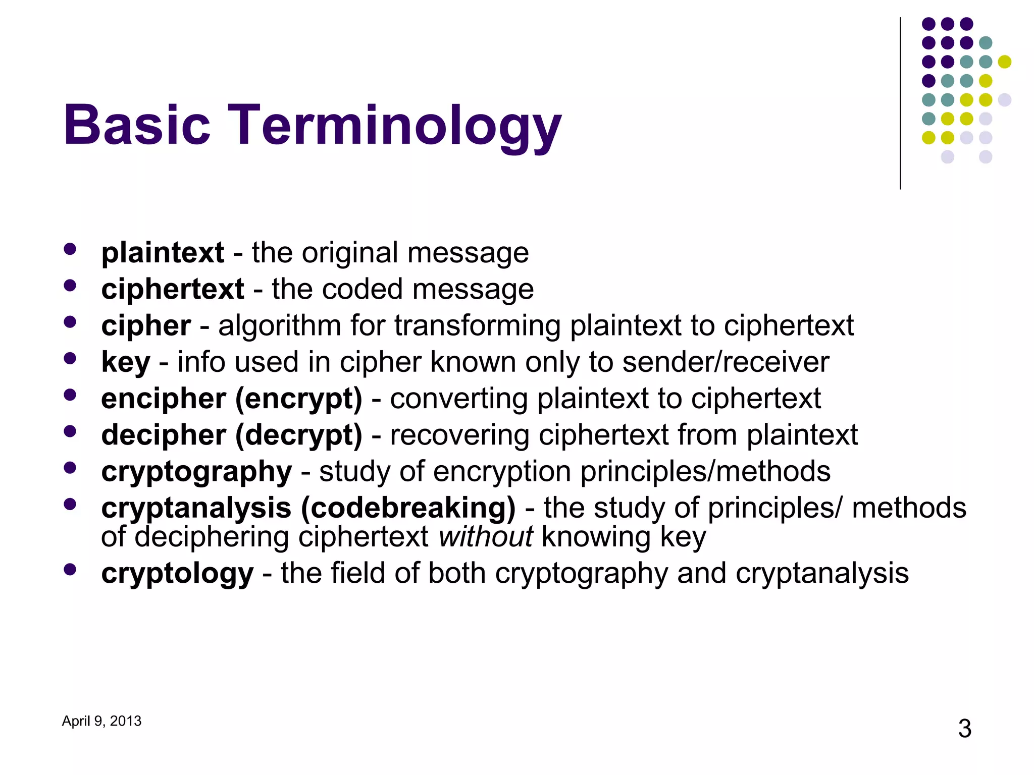 Cipher techniques | PPT
