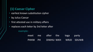 Cipher techniques | PDF
