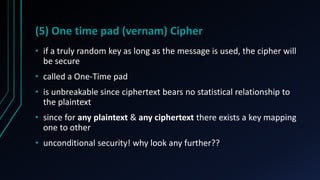 Cipher techniques | PPT