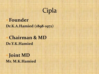 Cipla | PPTX