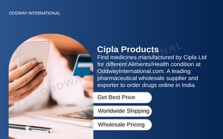 Cipla products-online | PPT
