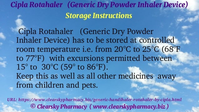 Cipla Rotahaler (Generic Dry Powder Inhaler Device) | PDF | Lung and ...