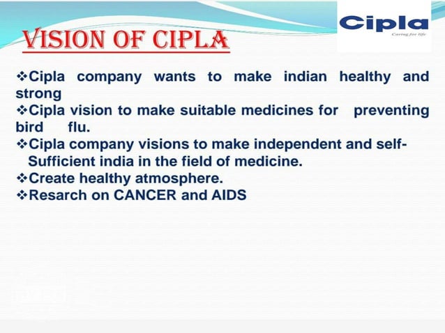 Cipla presentation | PPTX | Pharmaceutical Industry | Industries