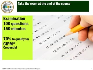 Certified International Project Manager certification program | PDF