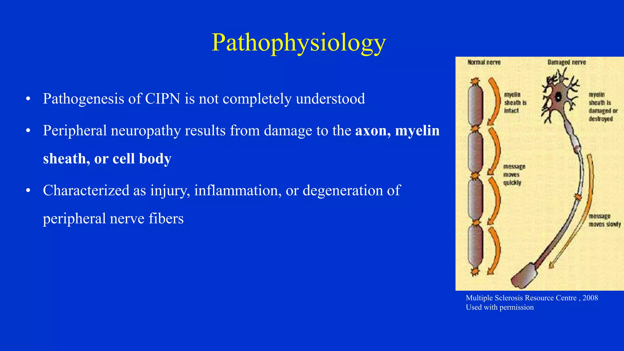 Chemotherapy- Induced Peripheral Neuropathy A Review and Update | PPTX