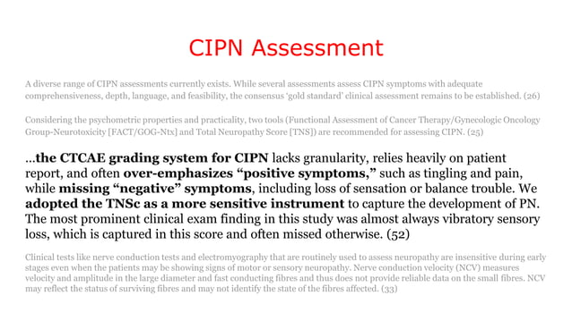 Chemotherapy Induced Peripheral Neuropathy (CIPN): A Song of Ice and ...