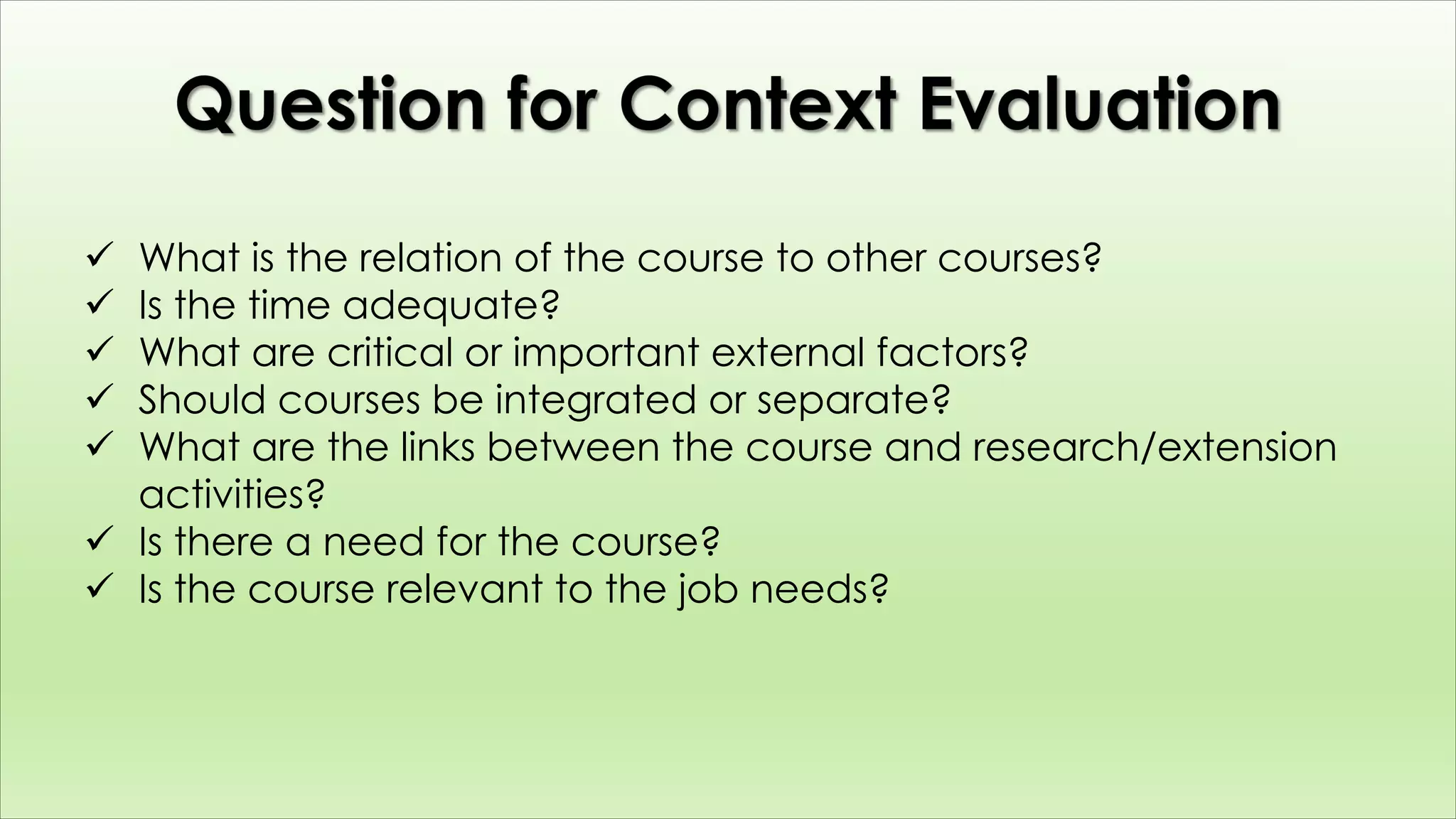 CIPP Evaluation Model | PDF