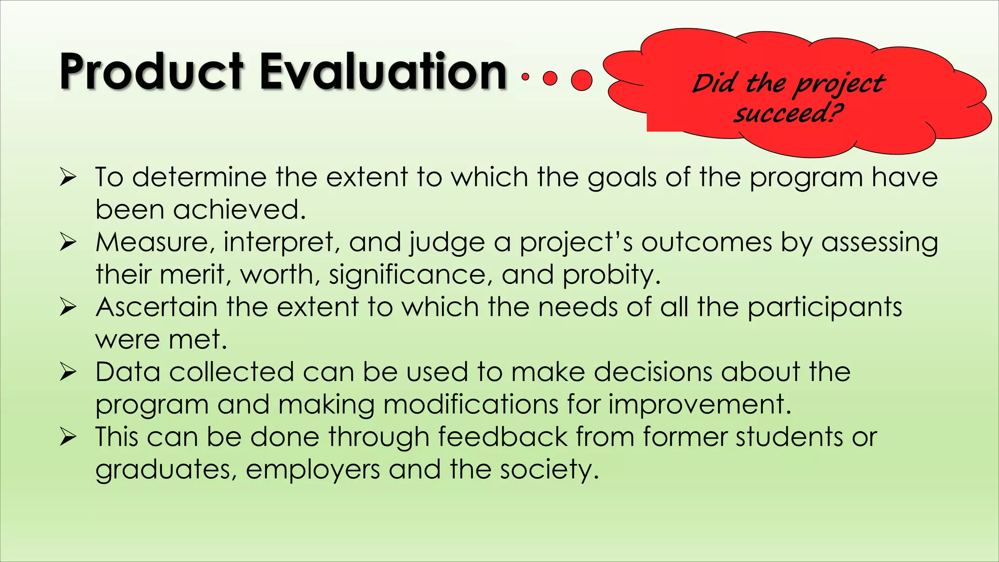 Cipp Evaluation Model Pdf