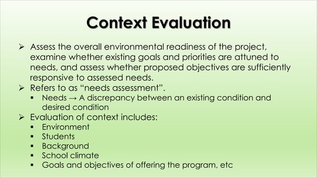 CIPP Evaluation Model | PDF